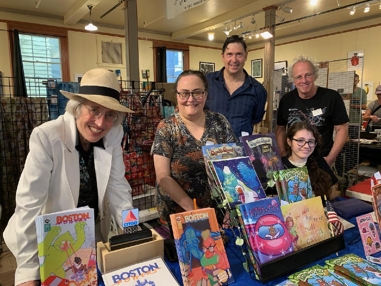 THE BOSTON COMICS ROUNDTABLE: a community of comics creators, meeting ...